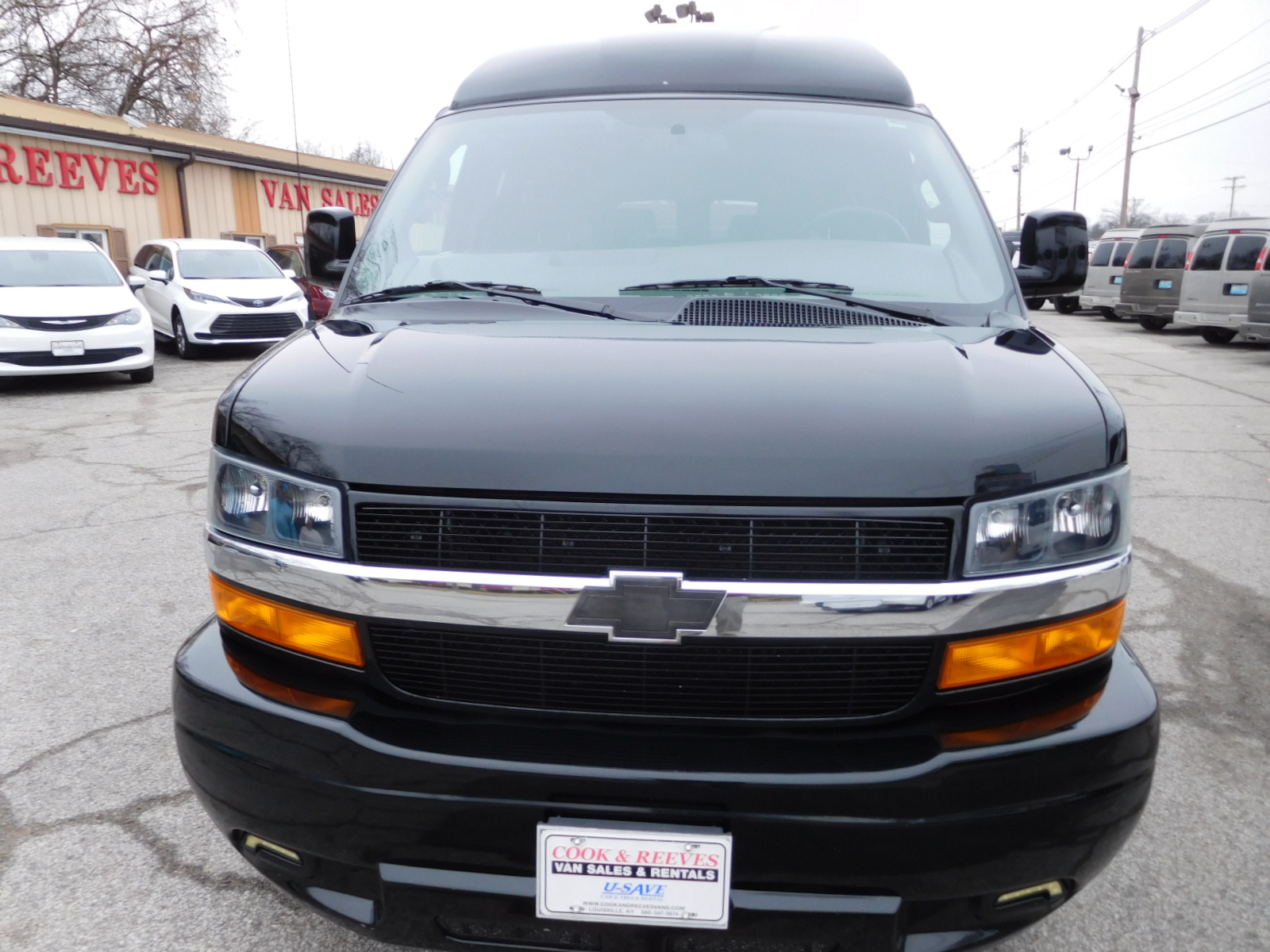 23 Chevy Express Explorer Limited SE | Cook & Reeves Van Sales & Rentals