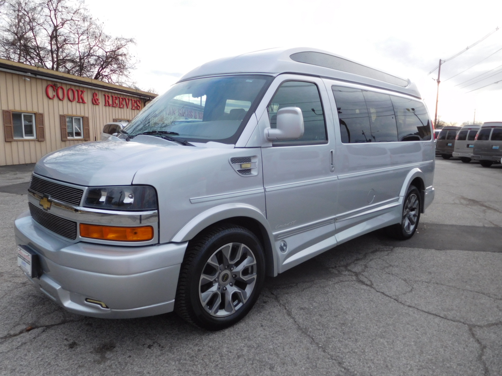 23 Chevy Express Explorer Limited SE | Cook & Reeves Van Sales & Rentals