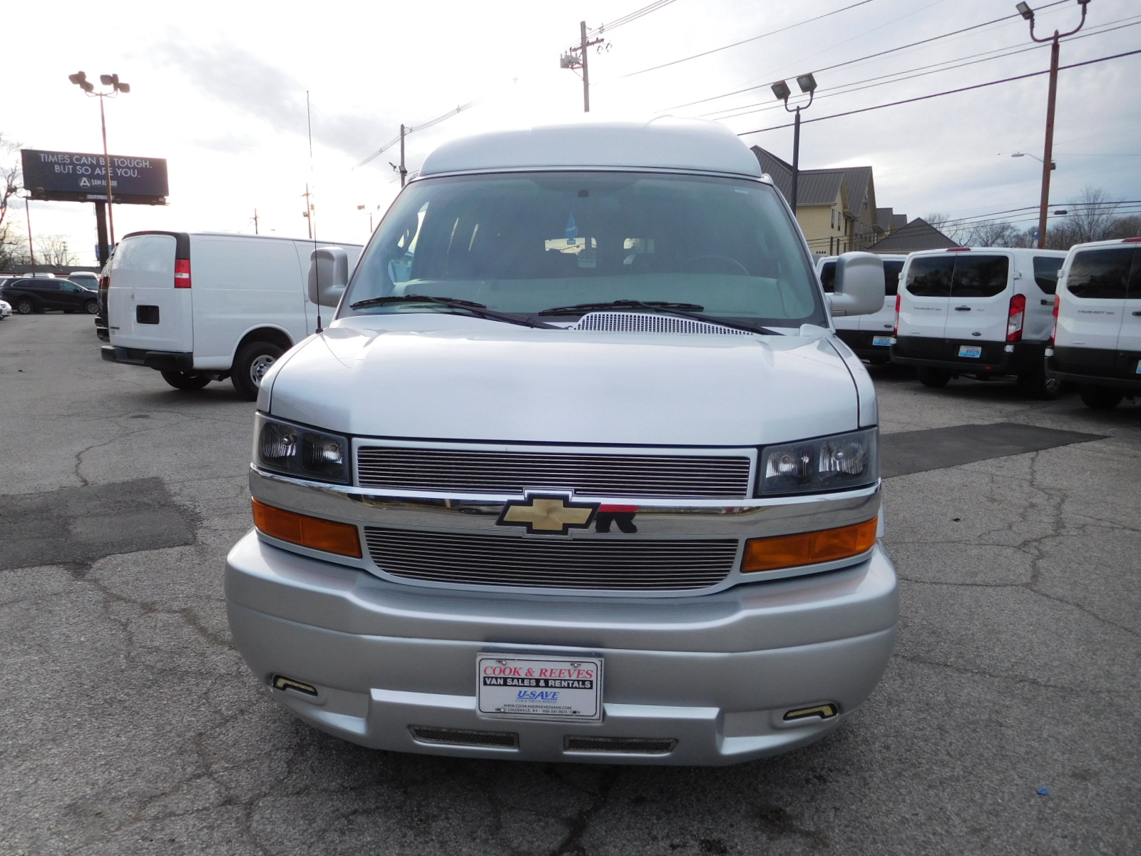 23 Chevy Express Explorer Limited SE | Cook & Reeves Van Sales & Rentals